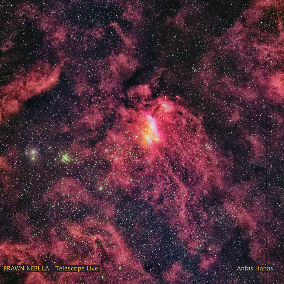 PRAWN NEBULA ( IC4628) | Telescope Live